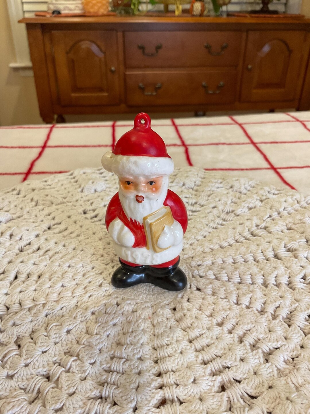 Vintage 1978 Goebel Santa Claus Ornament, Collecting Vintage Christmas ...