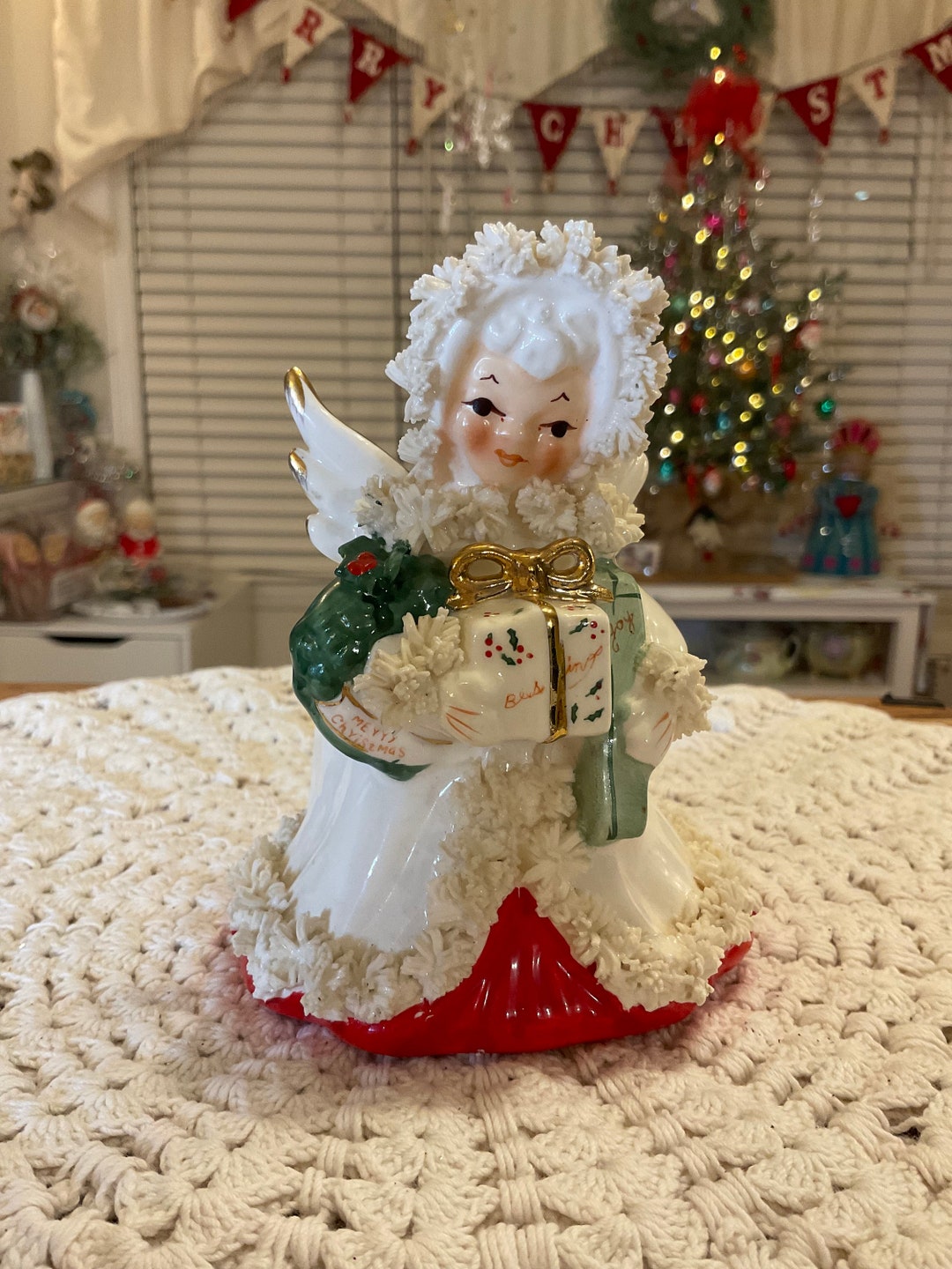 Vintage Napco Christmas Angel Planter, Collecting Vintage Christmas ...