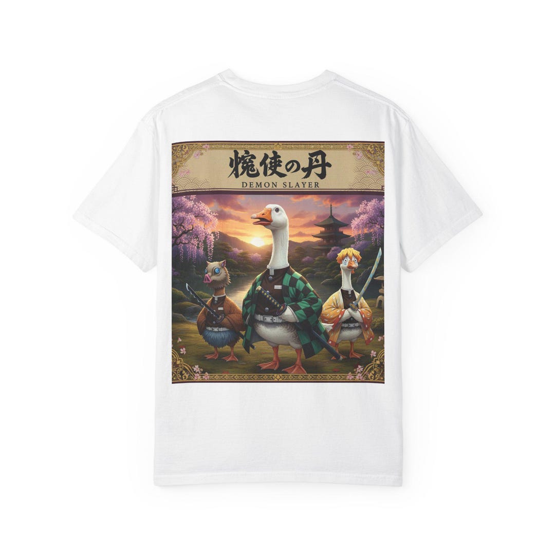 Demon Slayer Goose Parody Unisex T-shirt, Funny Anime Tee, Manga Fan ...