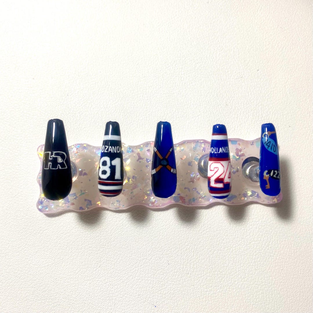 Heated Rivalry Inspired Press-on Nails - Etsy