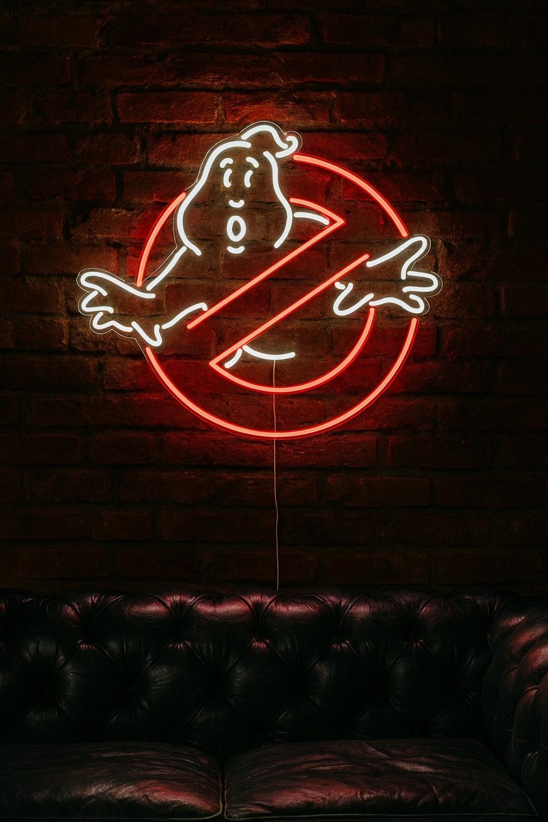 Ghostbusters Neon Sign – Movie Room Decor, Gamer Light, Home Theater ...
