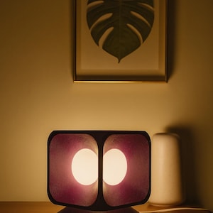 Sculptural Table Lamp: Minimalist Geometric Abstract Lighting - Etsy