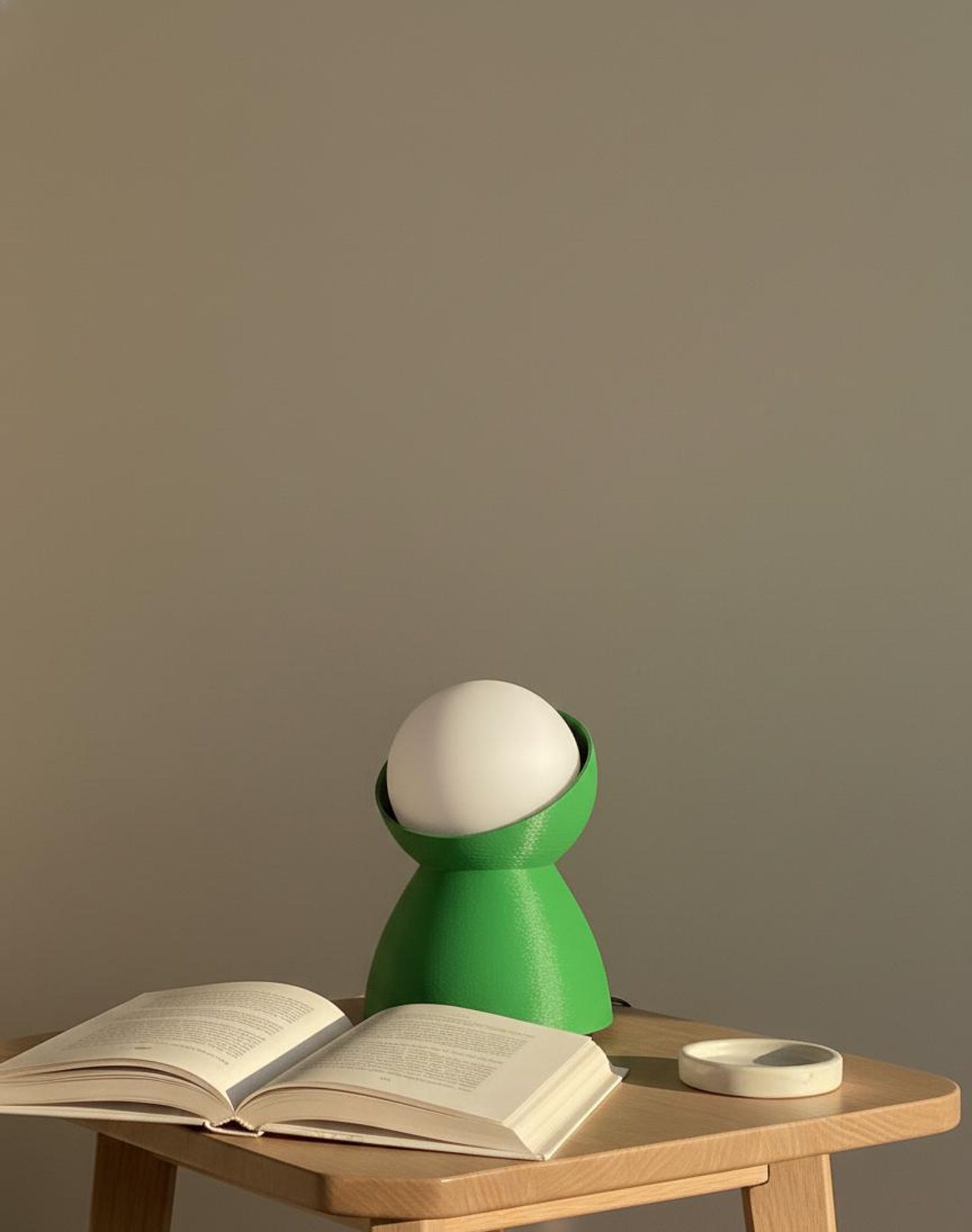 Globe Table Lamp: Modern Lighting, Dimmable Mood Light - Etsy