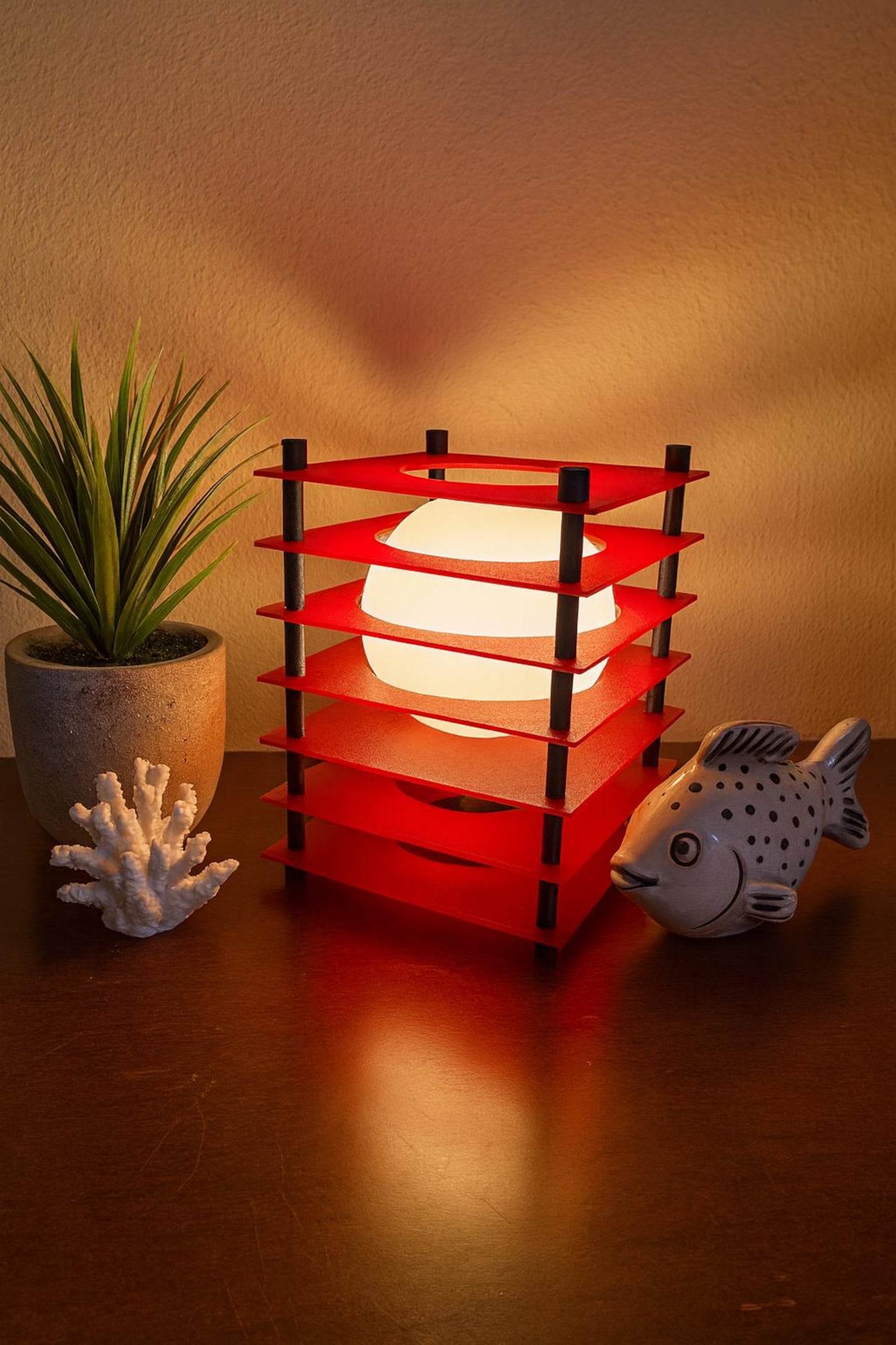 Japandi Table Lamp: Modern Lighting for Room - Etsy