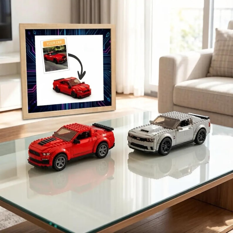 Custom LEGO Car Model, Personalized Car Gift, Your Car to LEGO Build ...