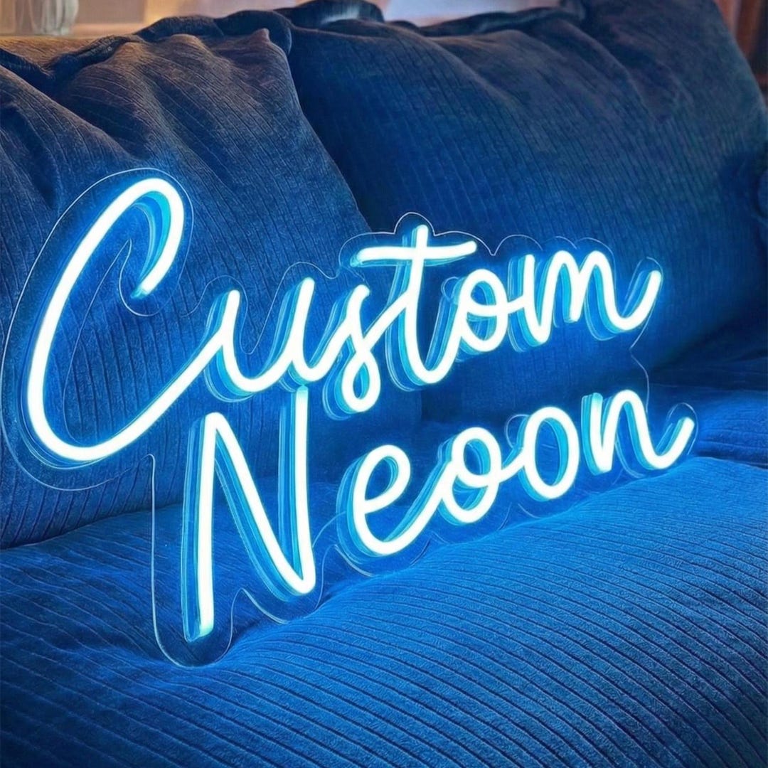 Custom Neon Sign | Neon Sign | Led Neon Sign | Personalized Name Neon ...