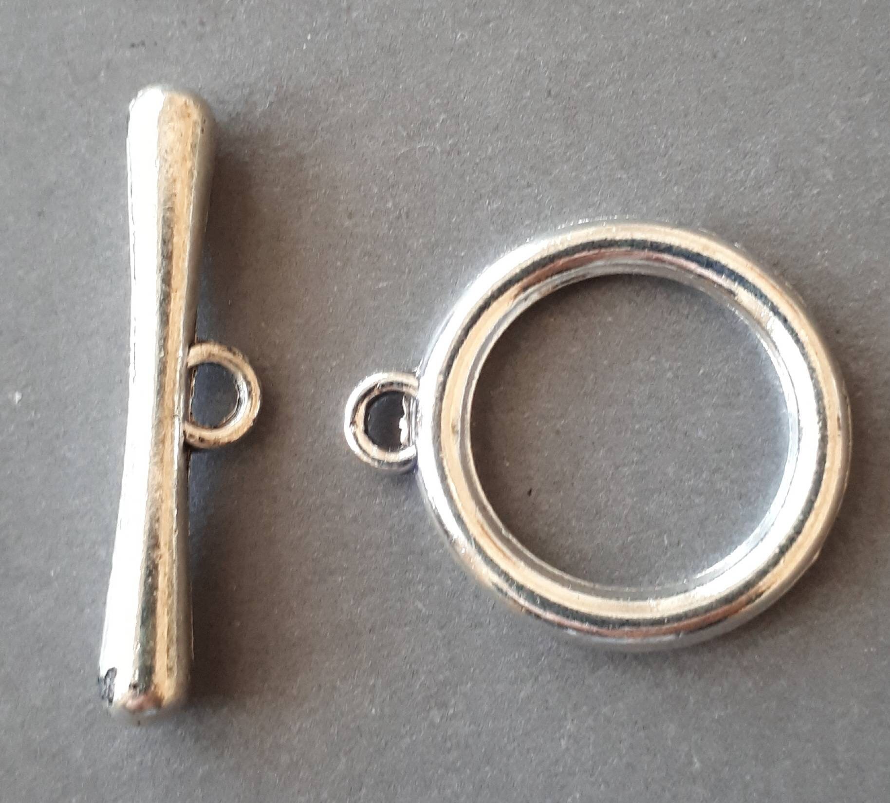 10pcs 5 Sets-silver OT Toggle-antique Silver/tibetain Silver | Etsy