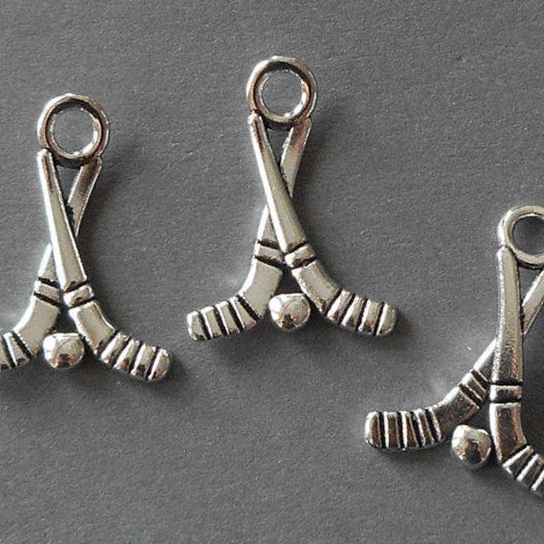 Hockey Charm - Etsy