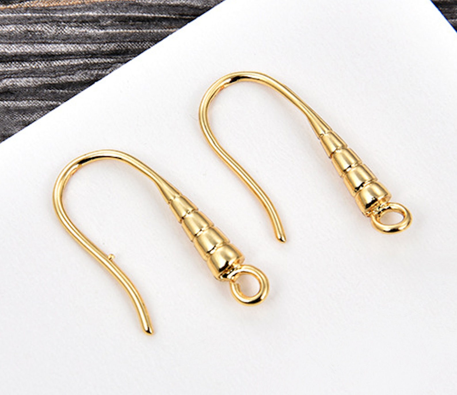 6pcs3pairs-21mmx9mm Gold Plated Ear Wiregold Plated French | Etsy