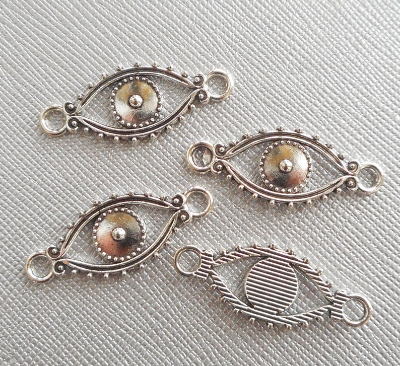 6pcs 1.25 Brass Eye Connector 2 Loop Brozne Tone Eye - Etsy Denmark