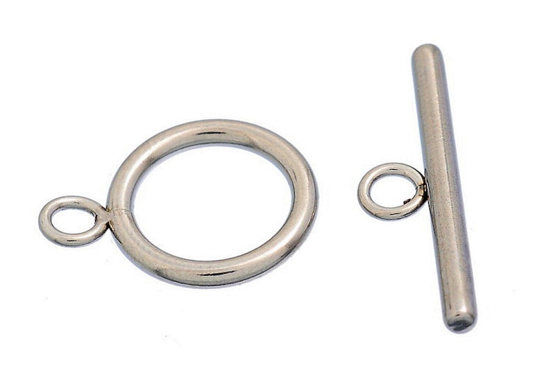 10pcs 5 Sets-silver OT Toggle-antique Silver/tibetain Silver | Etsy