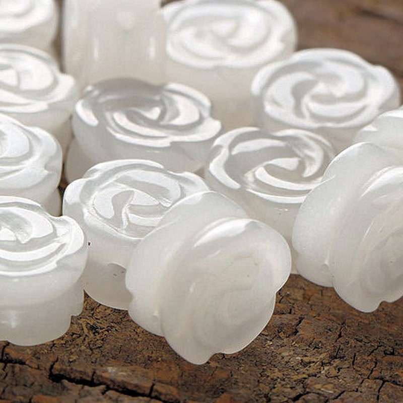 Carved White Jade - Etsy