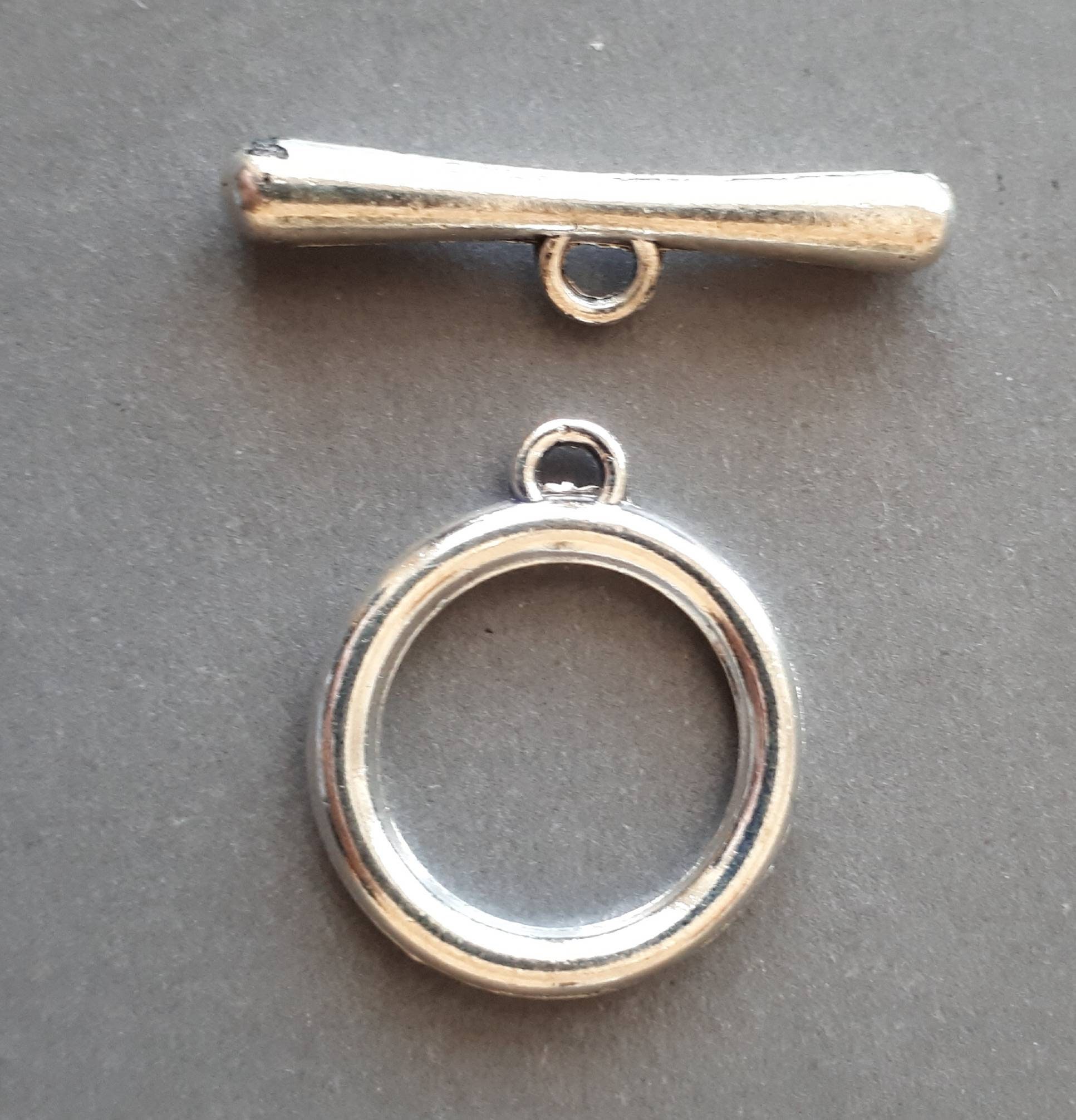 10pcs 5 Sets-silver OT Toggle-antique Silver/tibetain Silver | Etsy