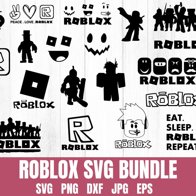 Roblox Square Svg Bundles - Etsy