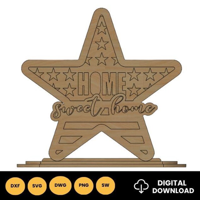 Laser Cut 4th July , 250th Anniversary, Laser Cut 4th July Star ...