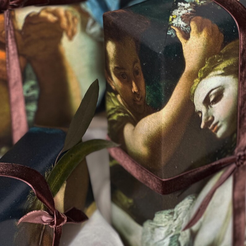 Baroque Art Wrapping Paper – Aurora Taking Leaves of Tithonus by ...