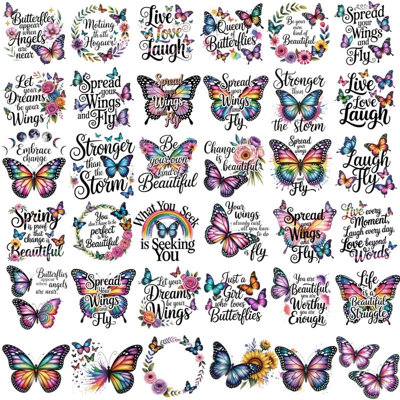 Aesthetic Butterfly - Etsy UK
