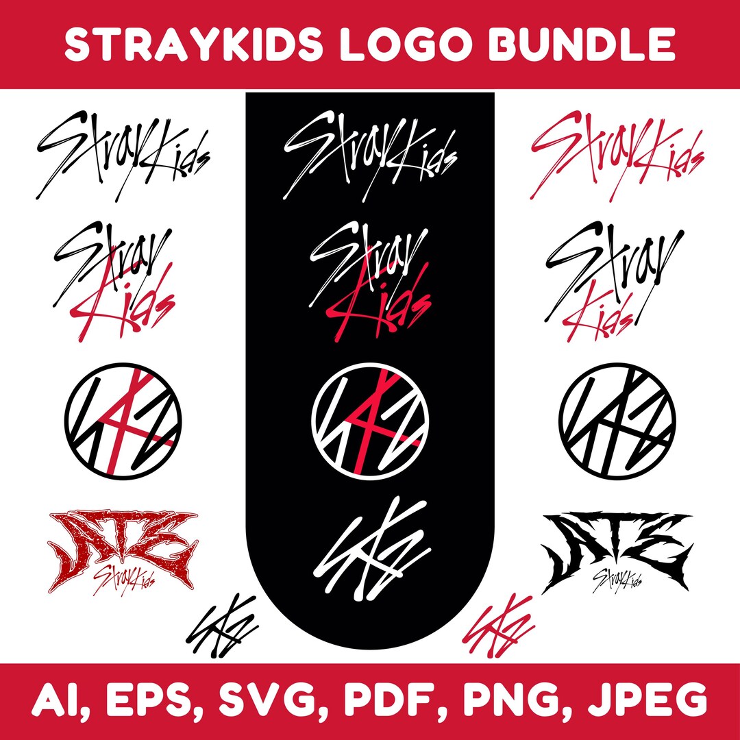 Stray Kids SVG Bundle | SKZ & SKZOO Logos, Kpop Cut Files (cricut ...