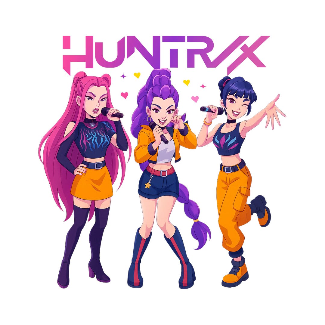 Kpop Huntrix PNG: Anime Girl Group Fan Art (digital Download) - Etsy UK
