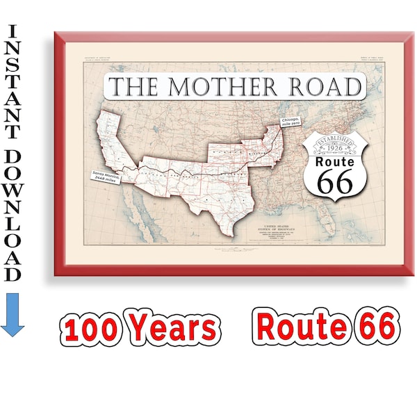 The Mother Road Pin - Etsy