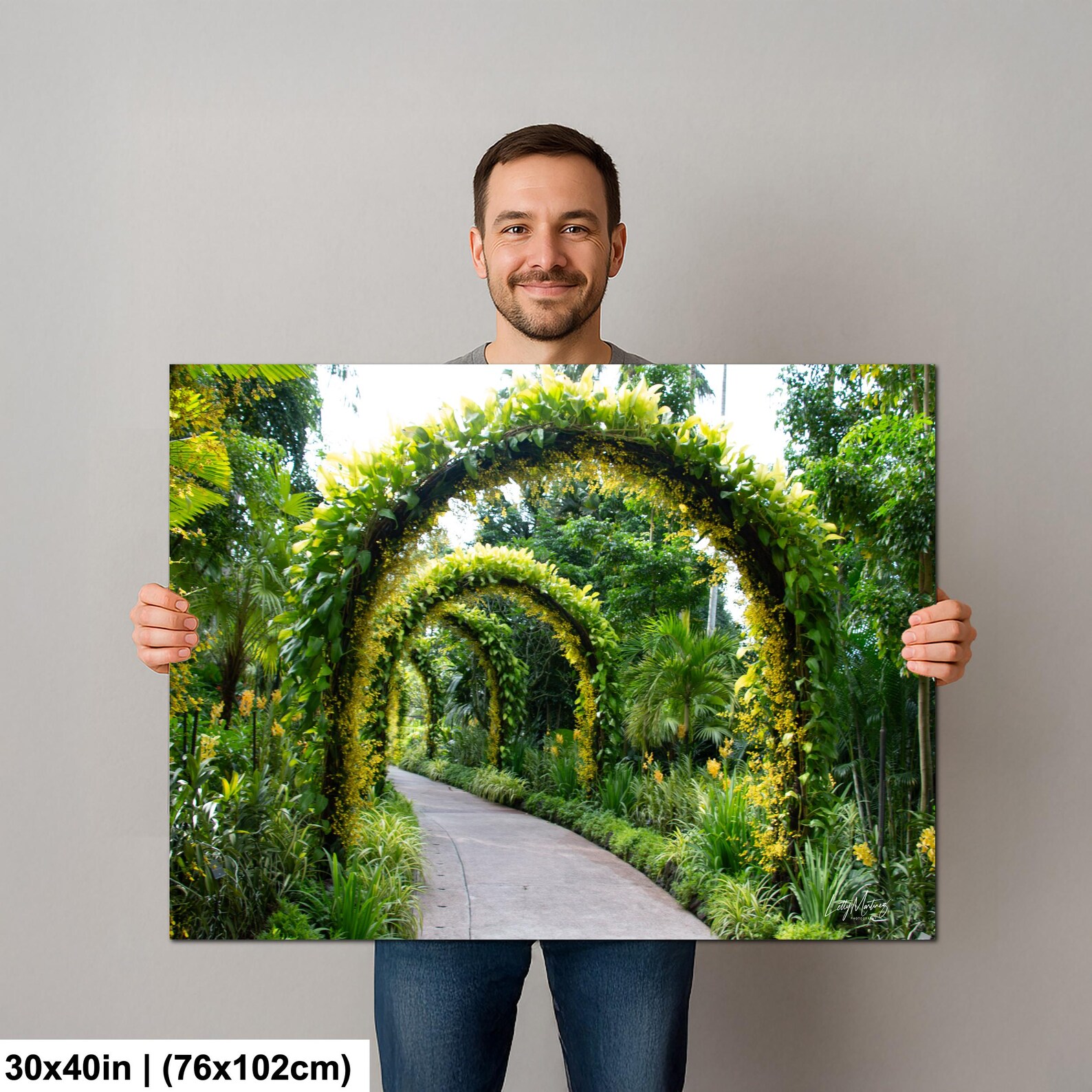 Singapore Botanic Gardens Archway – Tropical Floral Pathway & Botanical ...