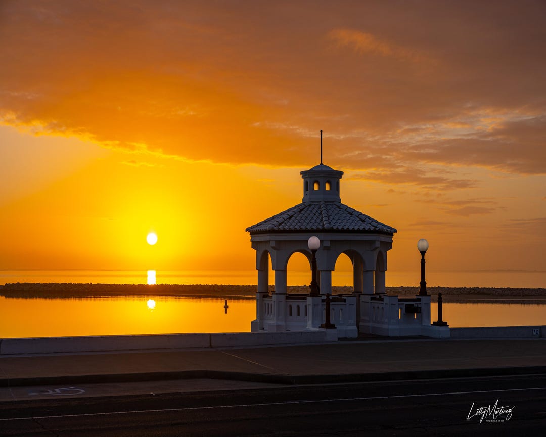 Corpus Christi Golden Morning Seascape - Etsy