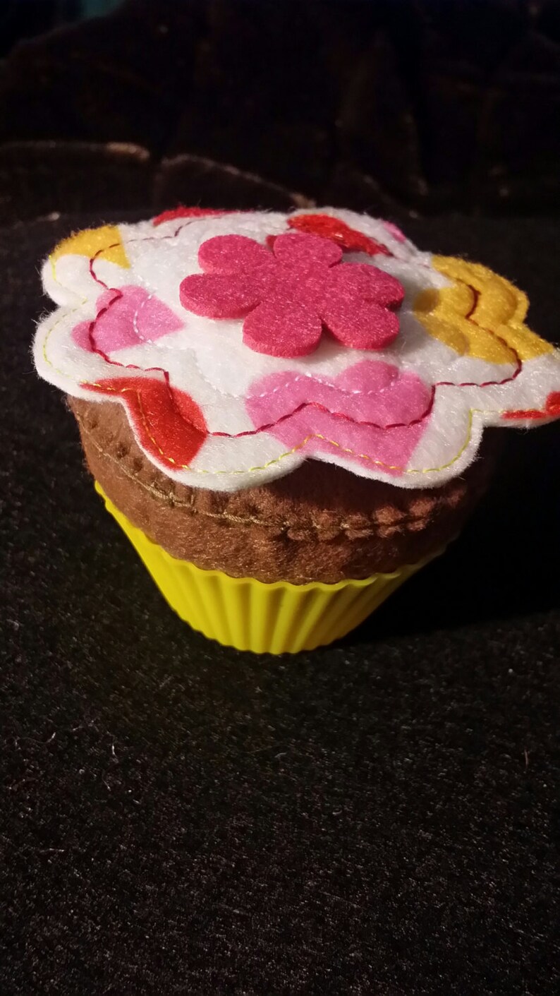 Felt Cupcake Tutorial - Etsy