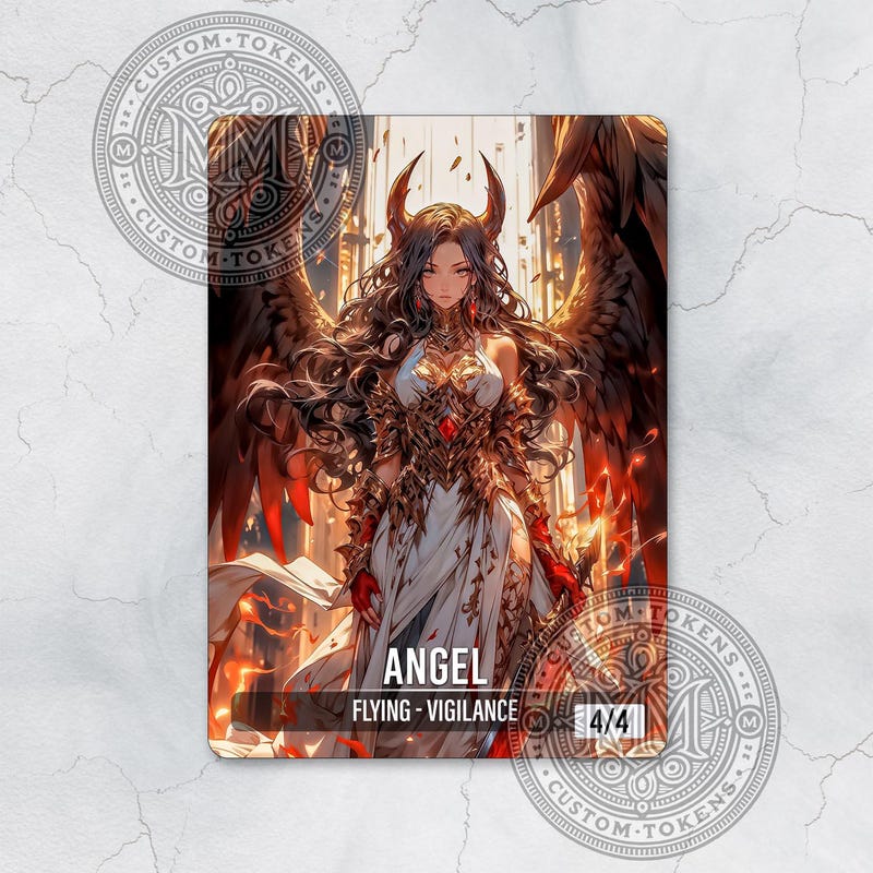 Anime Angel Tokens Mtg - Etsy