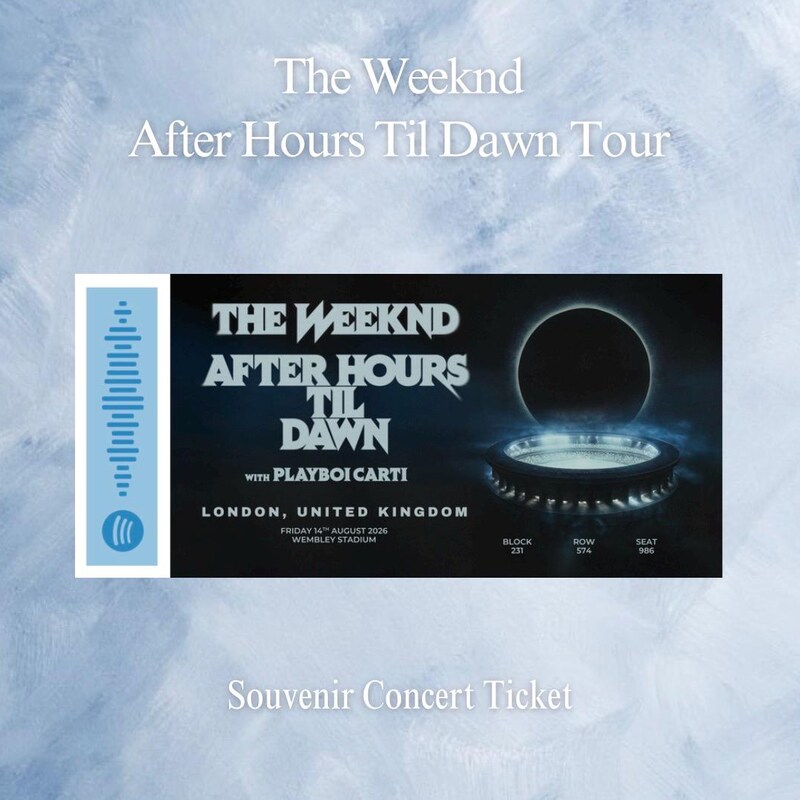 The Weeknd Poster - Etsy