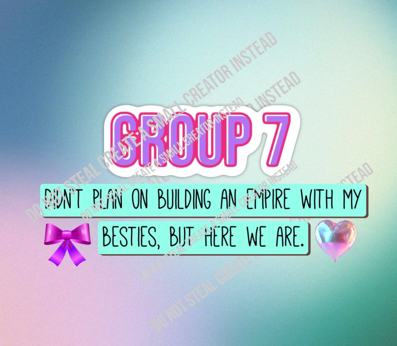 Group 7 Logo - Etsy