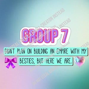 Group 7 Logo - Etsy