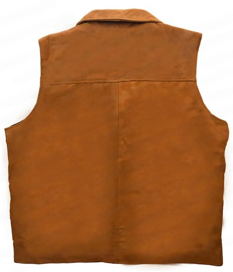 Gunsmoke Marshal Matt Dillon Inspired Suede Leather Vest - Etsy