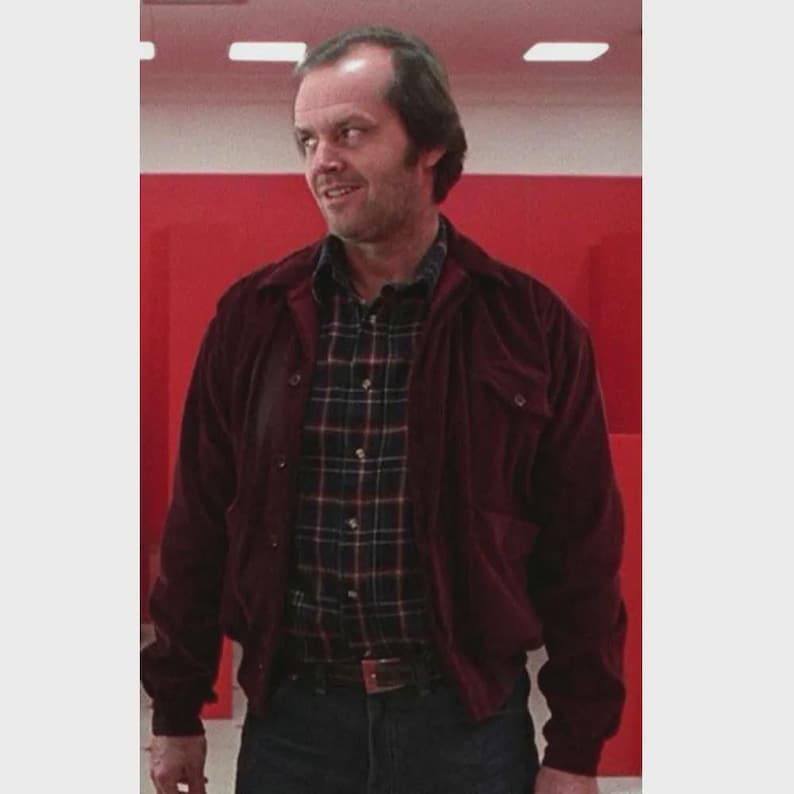 The Shining Inspired Corduroy Jacket | Handmade Horror Movie Style - Etsy