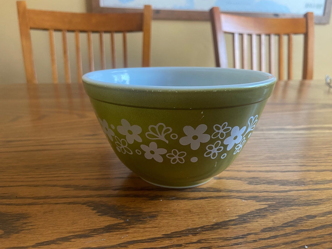 Pyrex Small Mixing Bowl Crazy Daisy Spring Blossom - Etsy