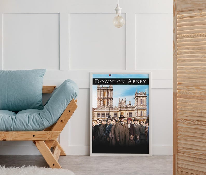 Downton Abbey Poster – TV Series Wall Art (digital Download) - Etsy
