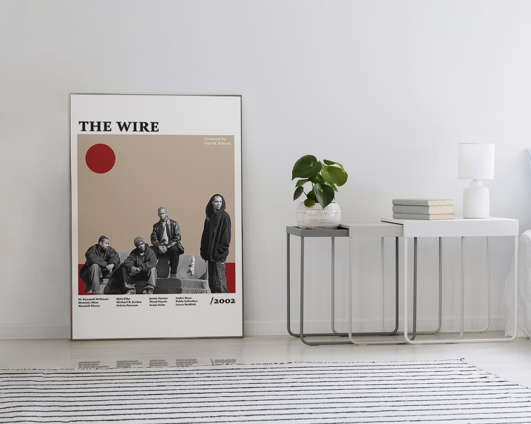 The Wire Poster – TV Series Illustration, Home Decor (digital Download ...