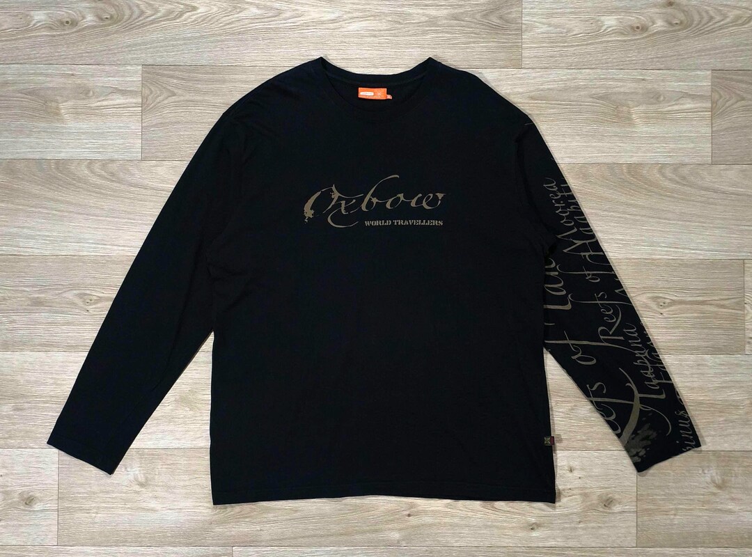 Vintage OXBOW Long Sleeve Tee • Y2K 2007 European Surfwear • Graphic ...