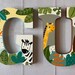 Custom Painted Hanging Wall Letters Jungle Animals / Mighty Jungle ...