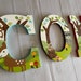 Custom Painted Woodland Forest Themed Letters - Etsy