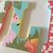 Custom Painted Tropical Themed Wall Letters Flamingos / Pineapples - Etsy