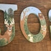 Custom Painted Woodland Forest Themed Hanging Letters - Etsy