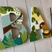 Custom Painted Hanging Wall Letters Jungle Animals / Mighty Jungle ...