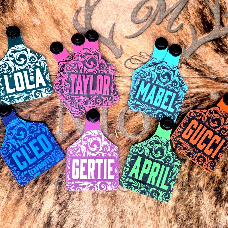 Custom Livestock Id - Etsy