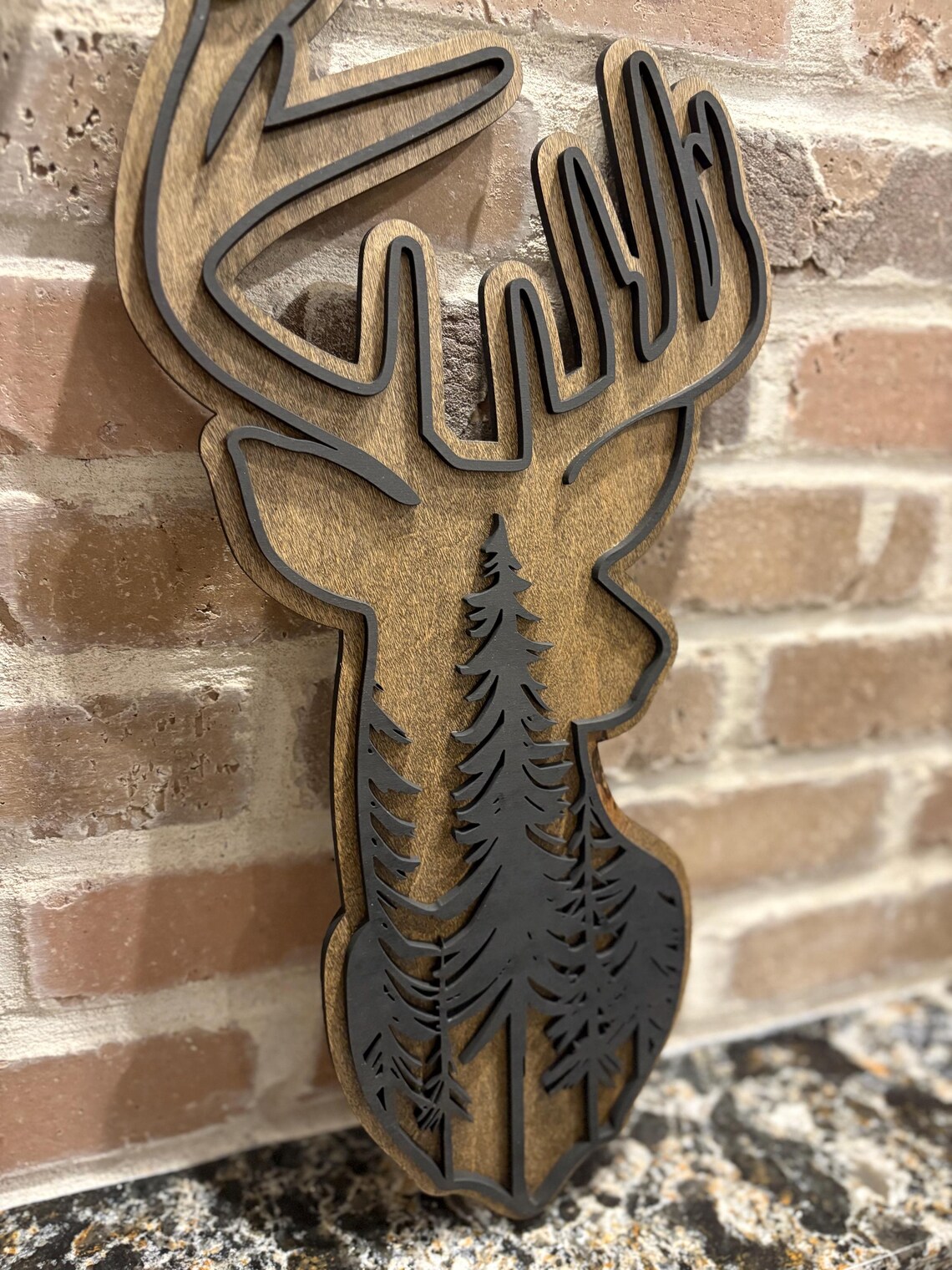 Rustic Deer Decor, Cabin & Lodge Wall Art - Etsy