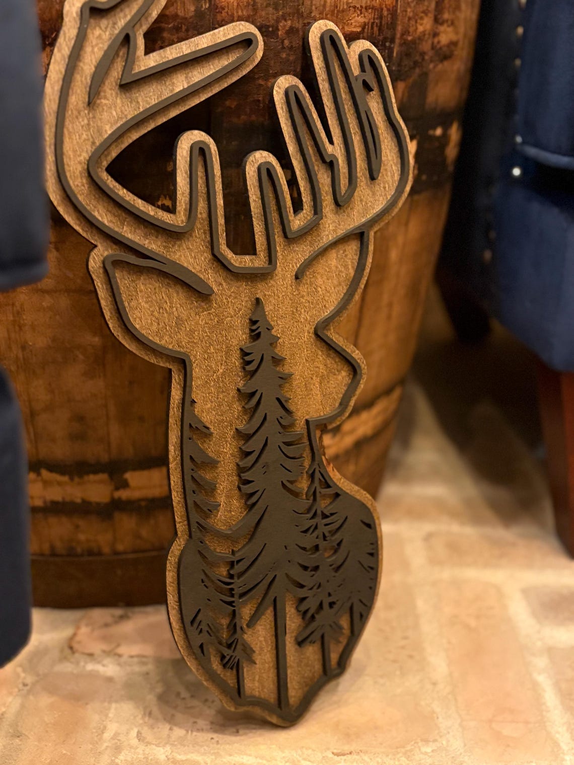 Rustic Deer Decor, Cabin & Lodge Wall Art - Etsy