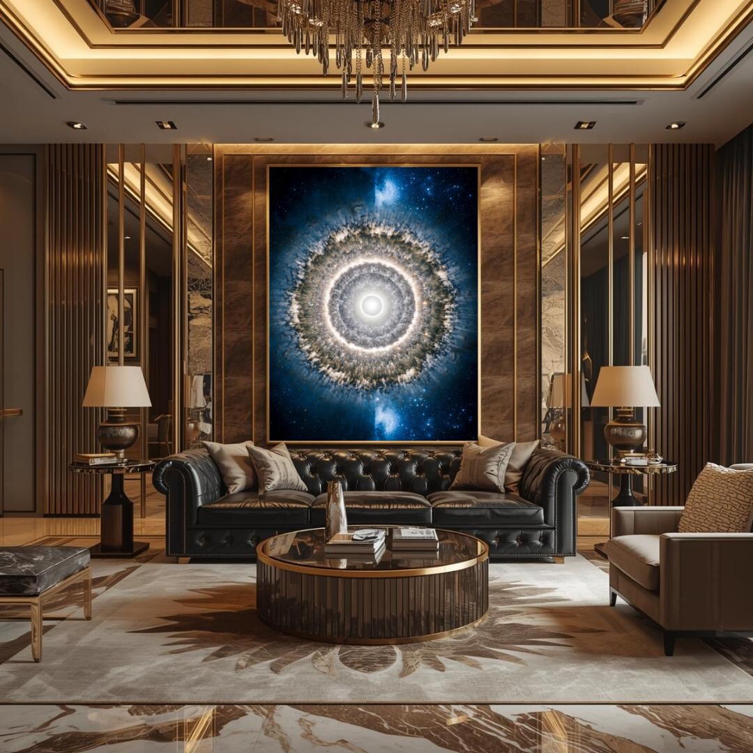 Birth of a Star Hyper Cosmic Nebula Wall Art Deep Space Astronomy ...