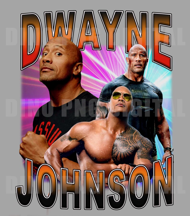 Dwayne Johnson Png.digital Files,t-shirt Design,png File - Etsy