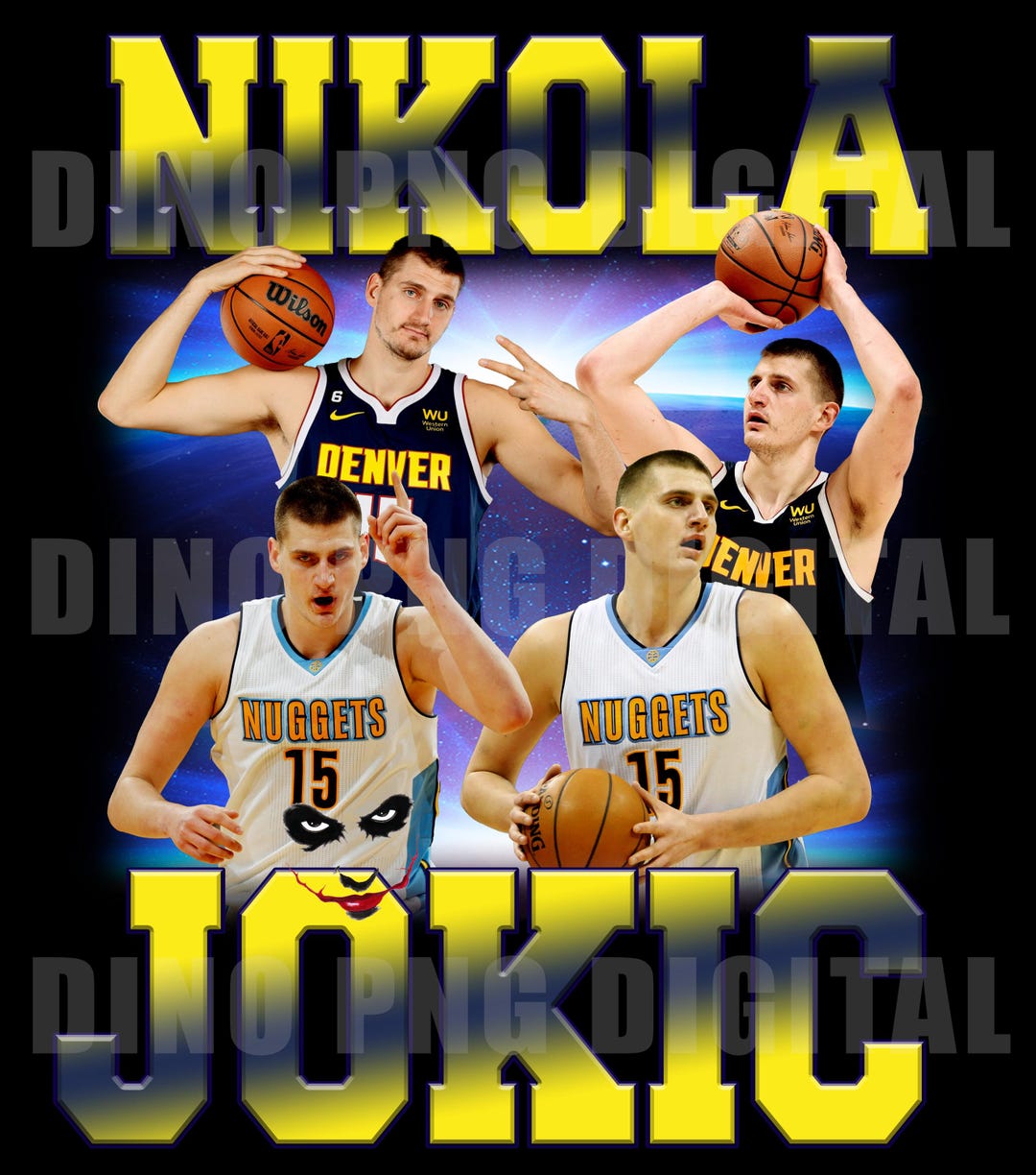 Nikola Jokic Png.digital Files,t-shirt Design,png File - Etsy