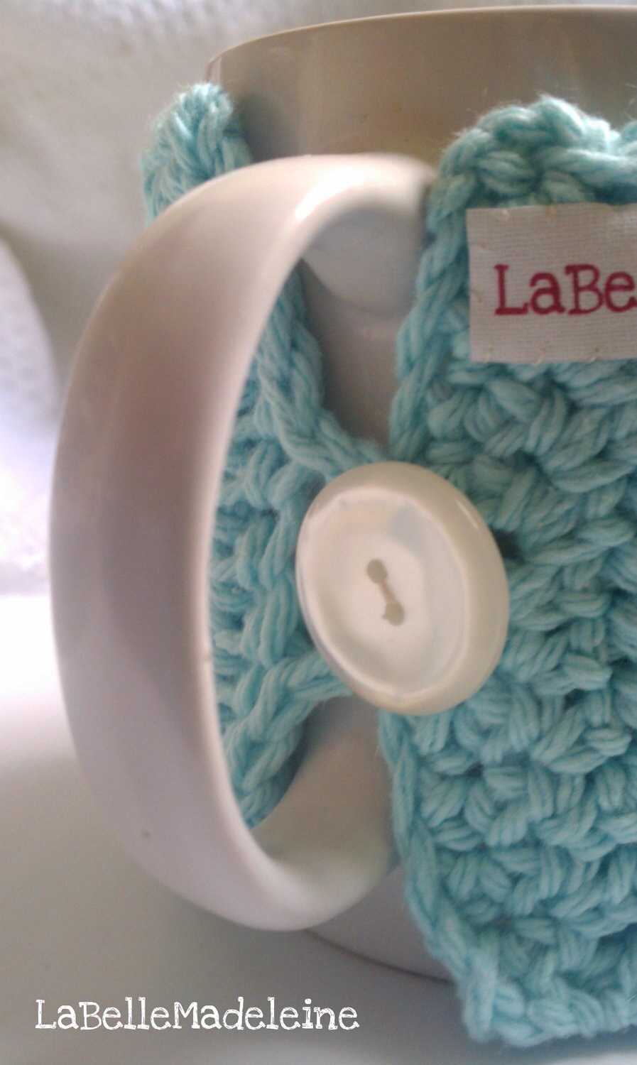 Coffee Cozy A BUG ON A MUG Cozy Ladybug in the clouds Baby | Etsy