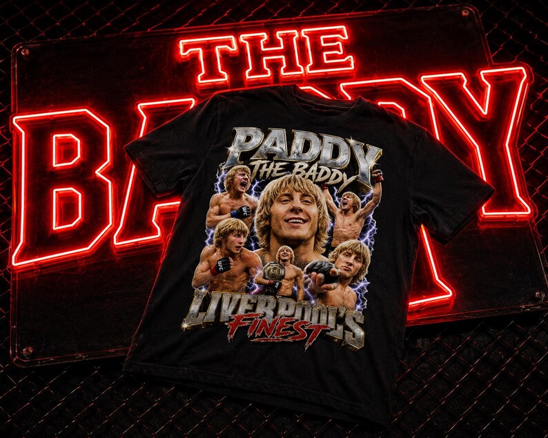 Paddy the Baddy Vintage Collage PNG, Liverpool's Finest MMA Fighter ...